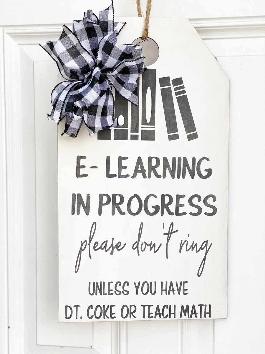E-Learning Door Hanger – Line Upon Line